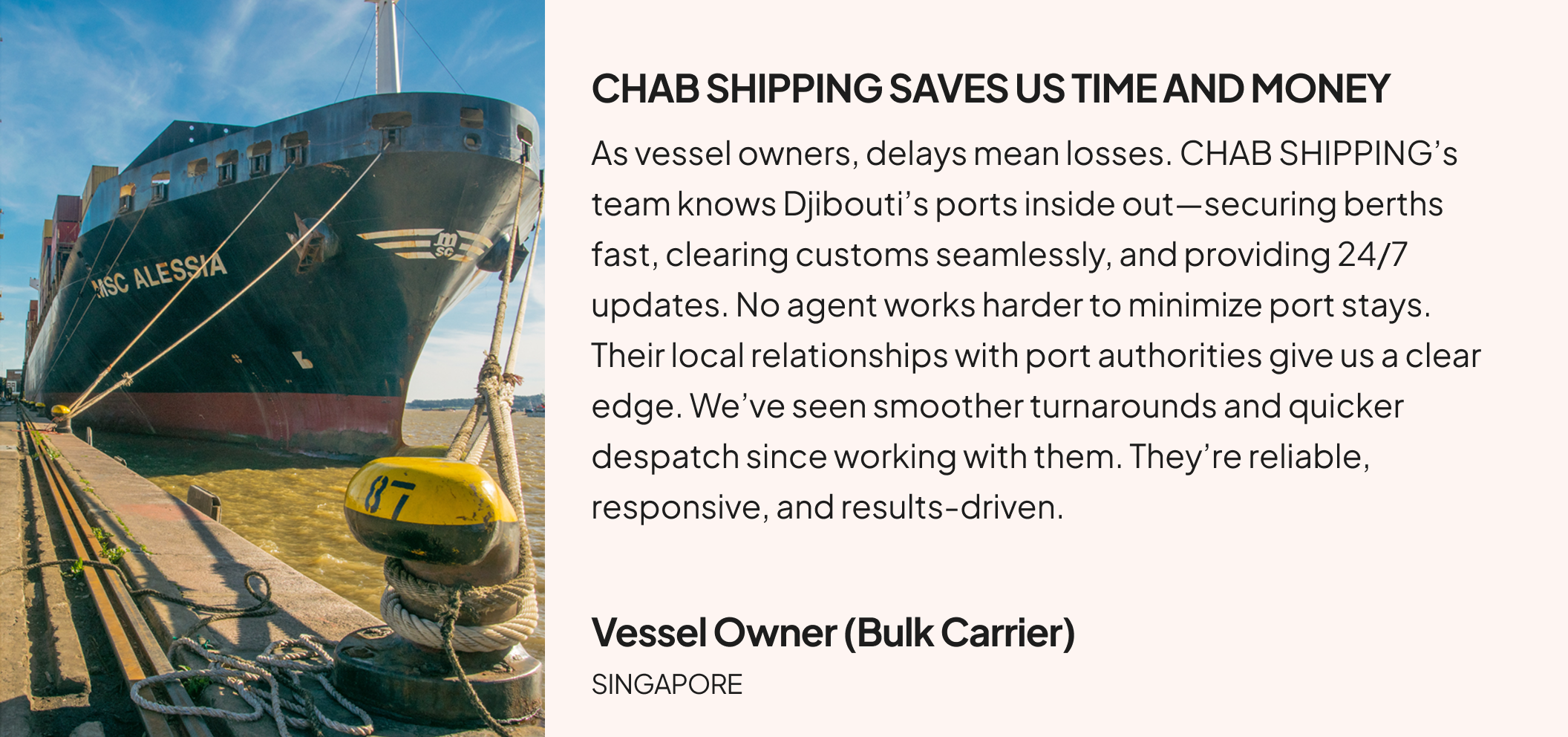 Chab Shipping SARL